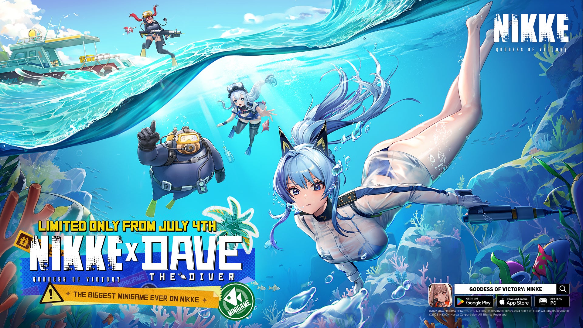 How Goddess of Victory: Nikke and Dave The Diver came together for one ...