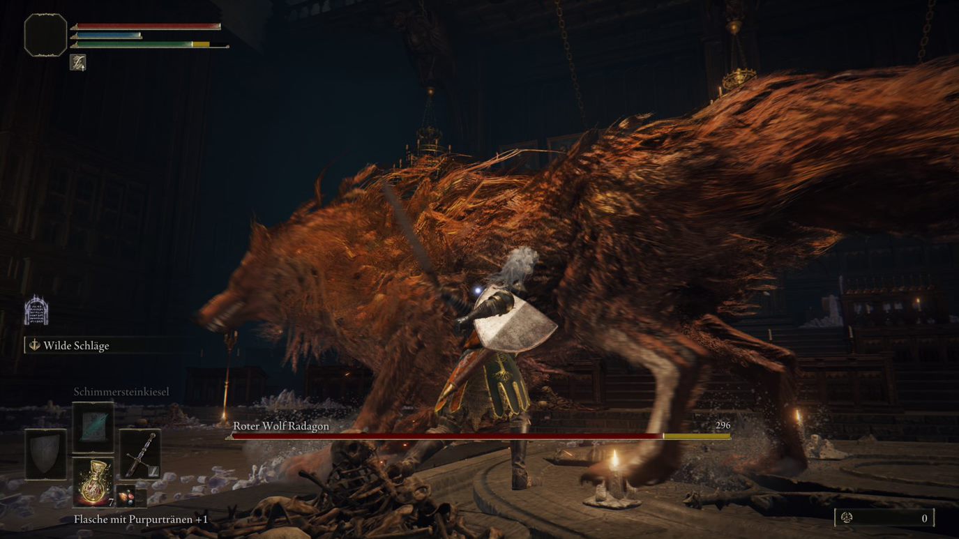 Elden Ring: Roter Wolf von Radagon besiegen, Boss in Raya Lucaria ...