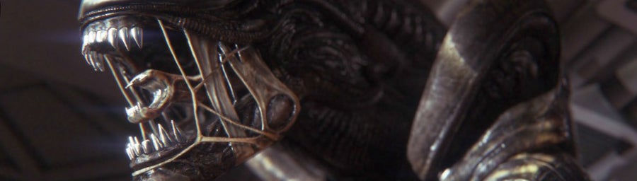 Alien: Isolation screens show synthetic blood, xenomorph close-ups, and ...