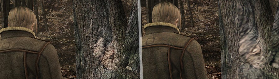 Resident Evil 4 Ultimate HD Edition screens compare old and new ...
