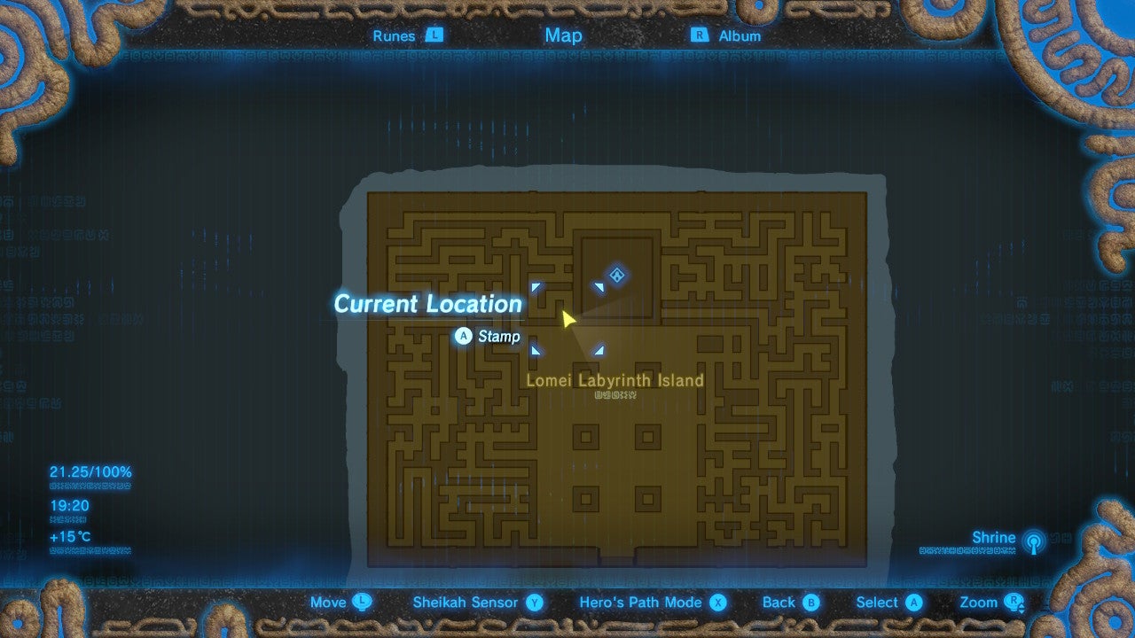 Zelda Labyrinth solutions: How to solve South Loemi Labyrinth, North ...