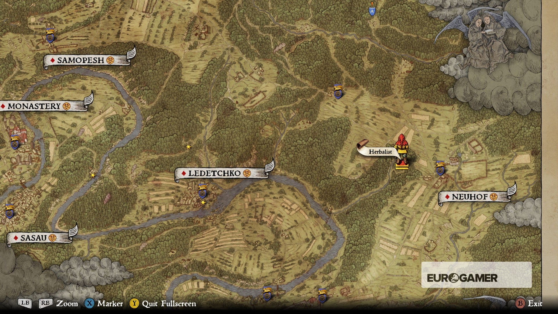 Kingdom Come: Deliverance Treasure Map locations - where to find all 25 ...