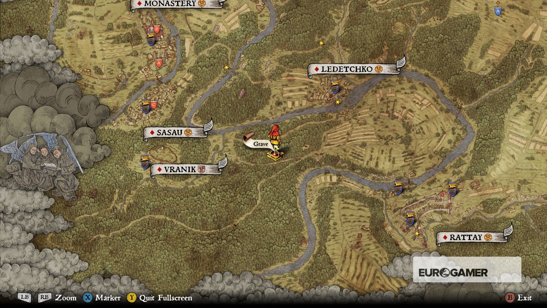 Kingdom Come: Deliverance Treasure Map locations - where to find all 25 ...