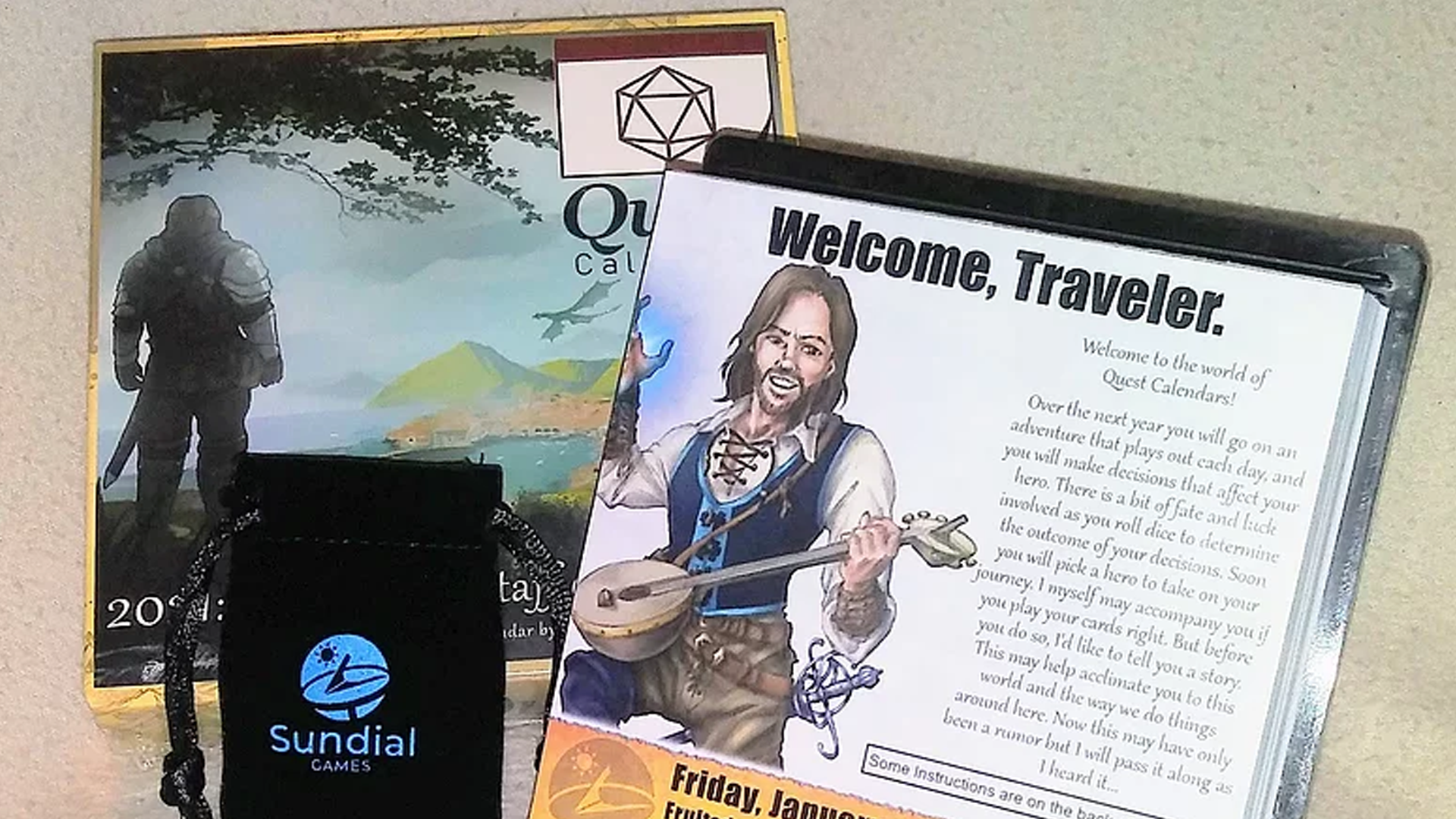 Roleplay a new adventure every day of the year with the 2022 Quest ...