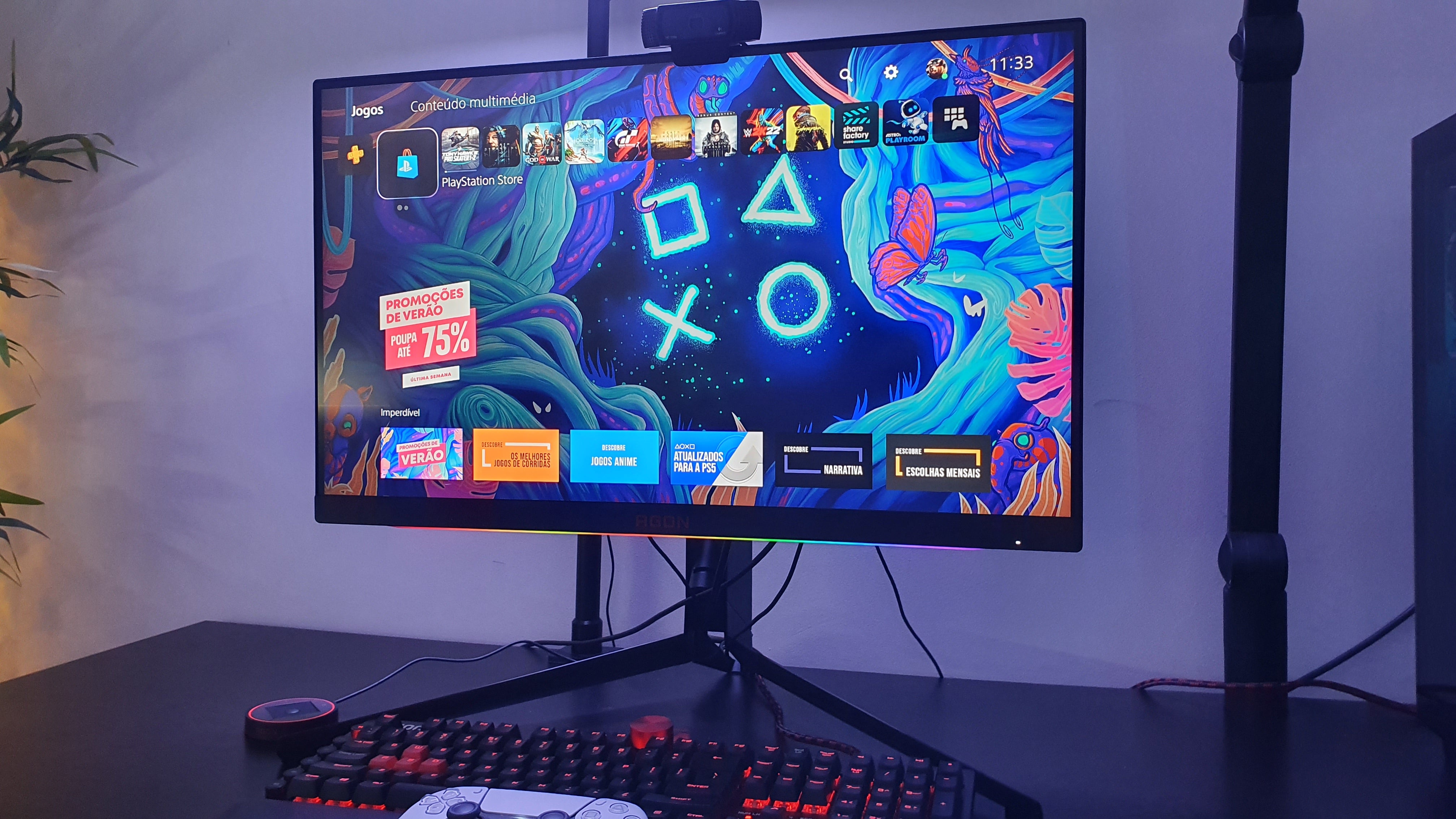 AOC AG274QS review - Óptimo para esports, mas e o resto? | Eurogamer.pt
