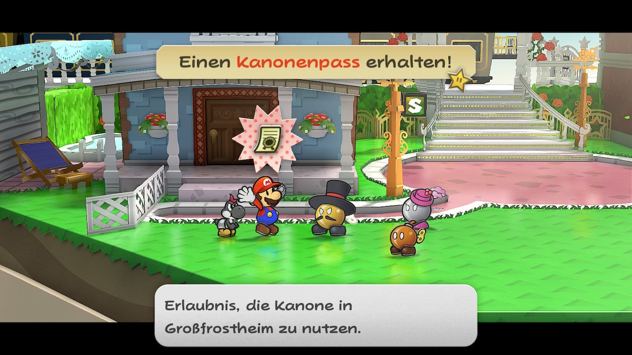 Paper Mario: Legende vom Äonentor - Kapitel 7: Goldfrieds Genehmigung ...