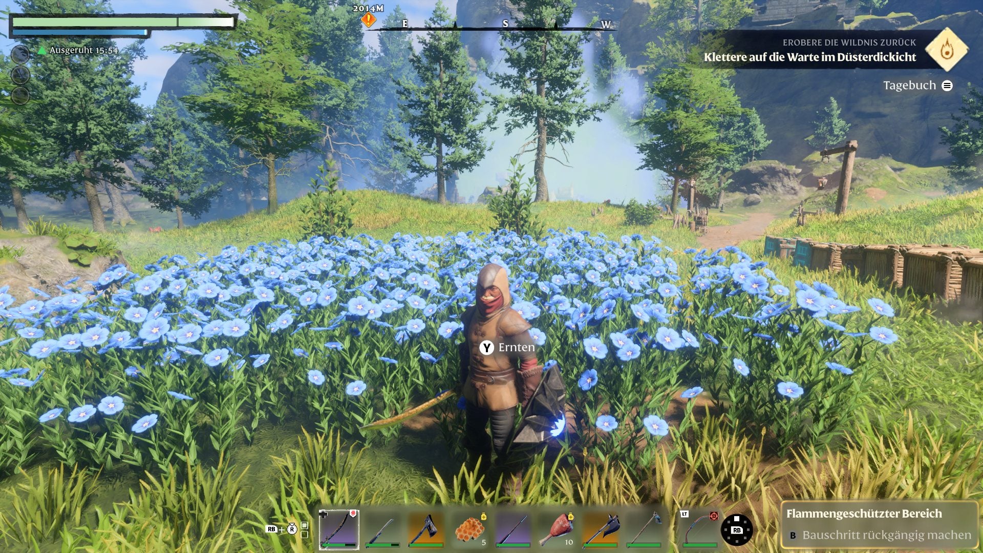 Enshrouded: Flachs finden, anbauen und Leinen herstellen | Eurogamer.de