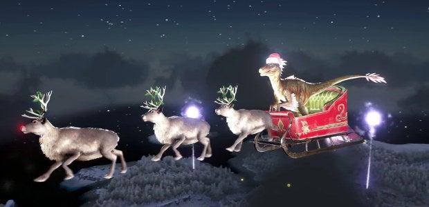 Hooray For Santy Claws! Ark: Survival Evolved's Crimbo | Rock Paper Shotgun