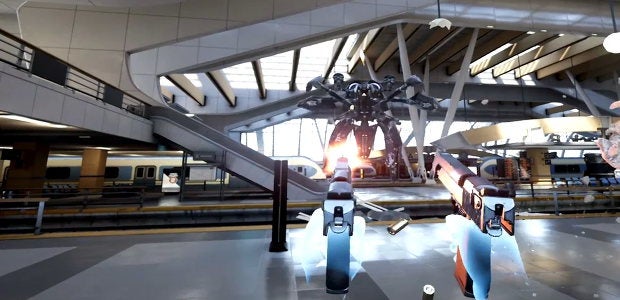 Bullet Train: Epic's New VR FPS Demo | Rock Paper Shotgun