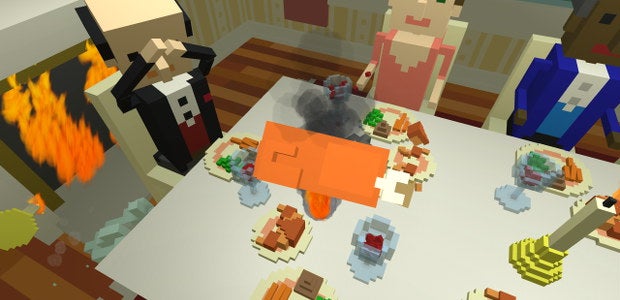 Smash up a Thanksgiving dinner in Wreck the Party! | Rock Paper Shotgun