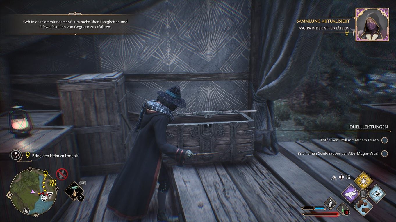 Hogwarts Legacy: Urtkots Helm - Grab der Hexe und die Mottentüren in ...