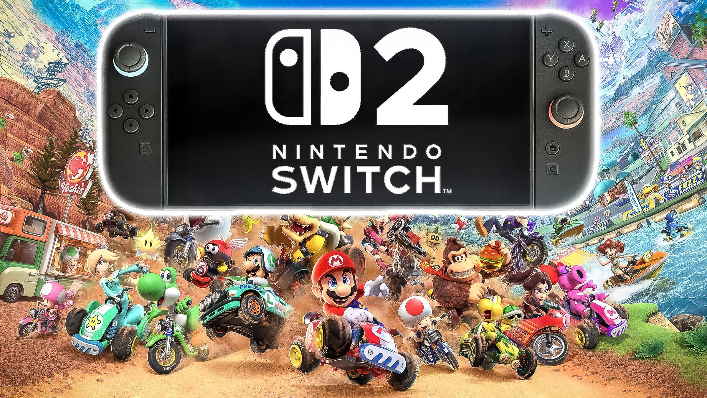 Mario Kart World war ursprünglich für die Switch 1 in Planung, doch die ...