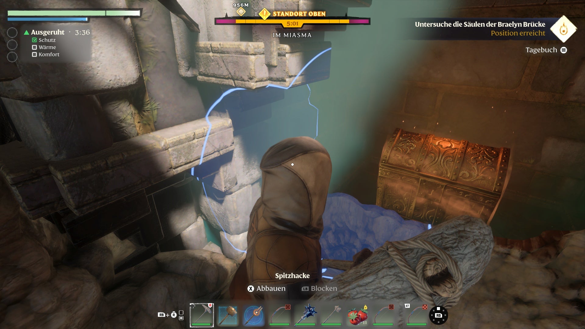 Enshrouded: Brückenbau-Bericht - Säulen der Braelyn-Brücke untersuchen ...