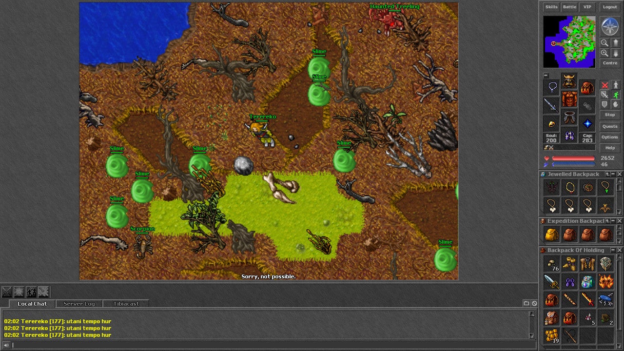 Tibia - jak trenować zdolności | Eurogamer.pl