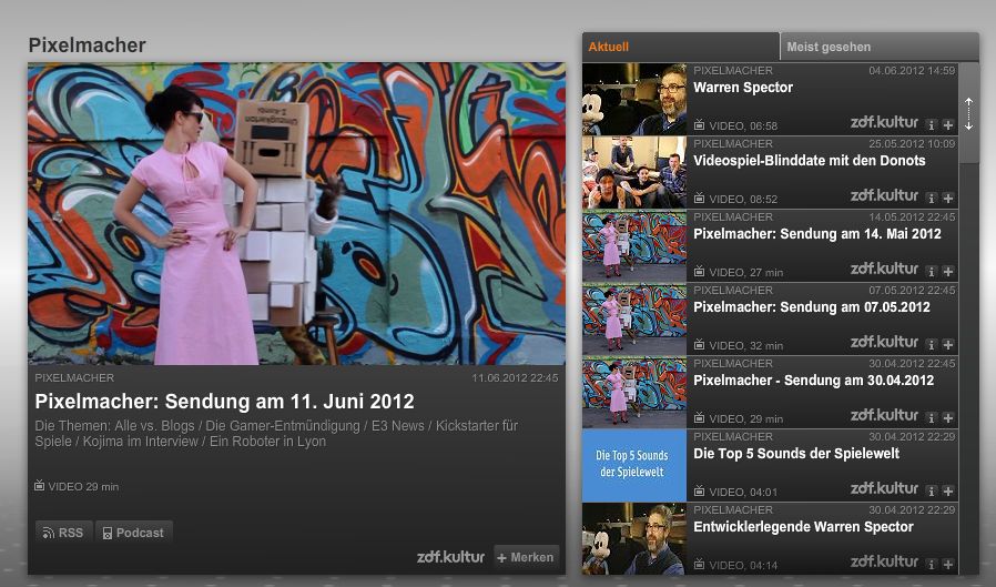 Interview mit Daniel Fiedler - ZDFkultur | Eurogamer.de