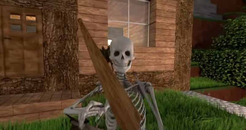 Realistic Skeleton Minecraft Skeleton With A More Realistic Skull And