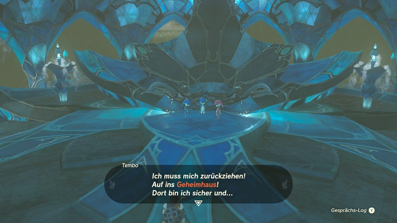 Zelda: Tears of the Kingdom: Hinweise über den Himmel - Kristallwasser ...