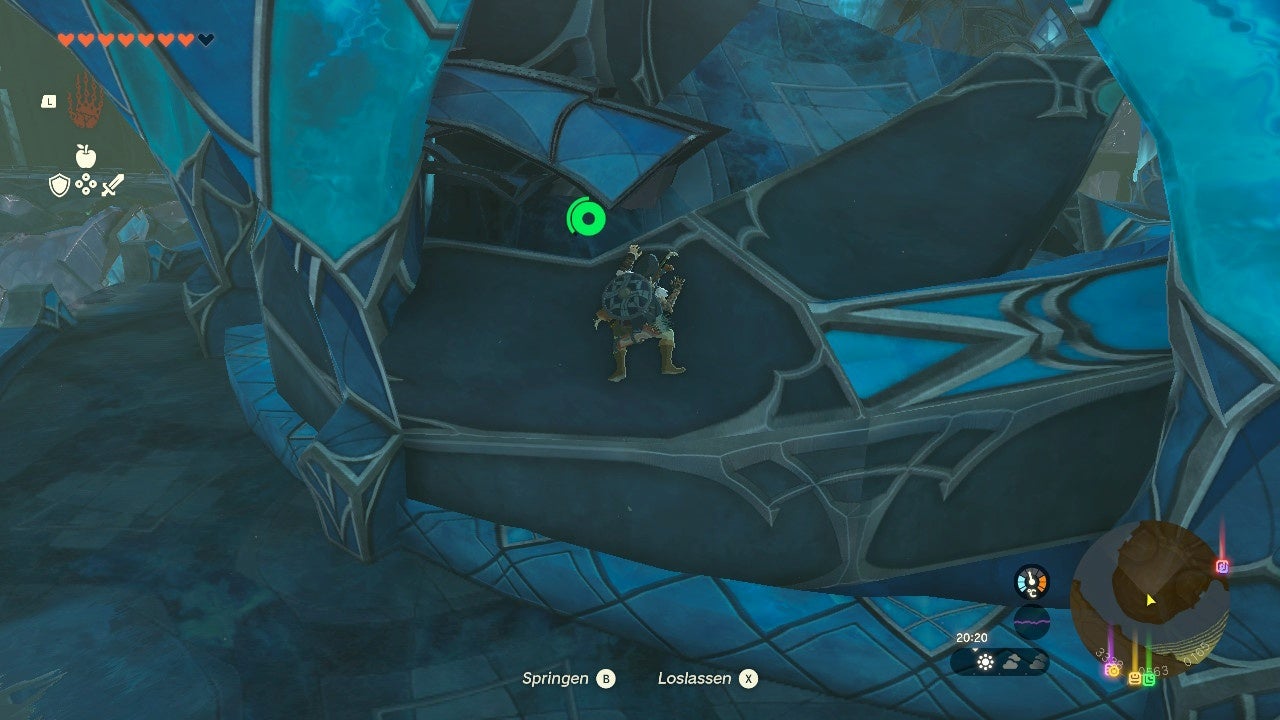 Zelda: Tears of the Kingdom: Hinweise über den Himmel - Kristallwasser ...