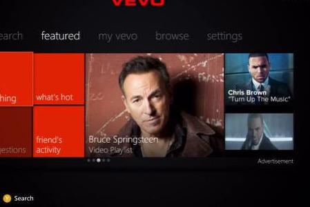 Aplicação VEVO disponível no Xbox Live | Eurogamer.pt