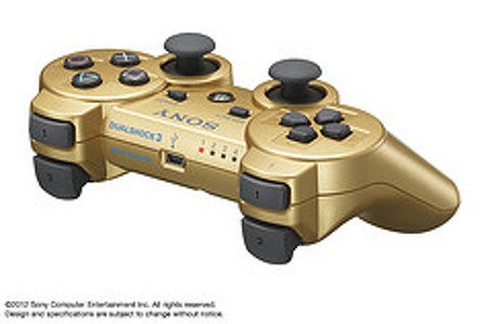 Sony announces limited edition metallic gold DualShock 3 | Eurogamer.net