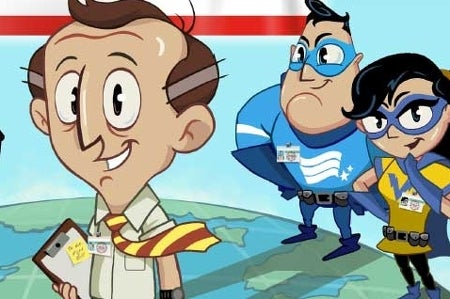 Double Fine announces superhero management sim Middle Manager of ...