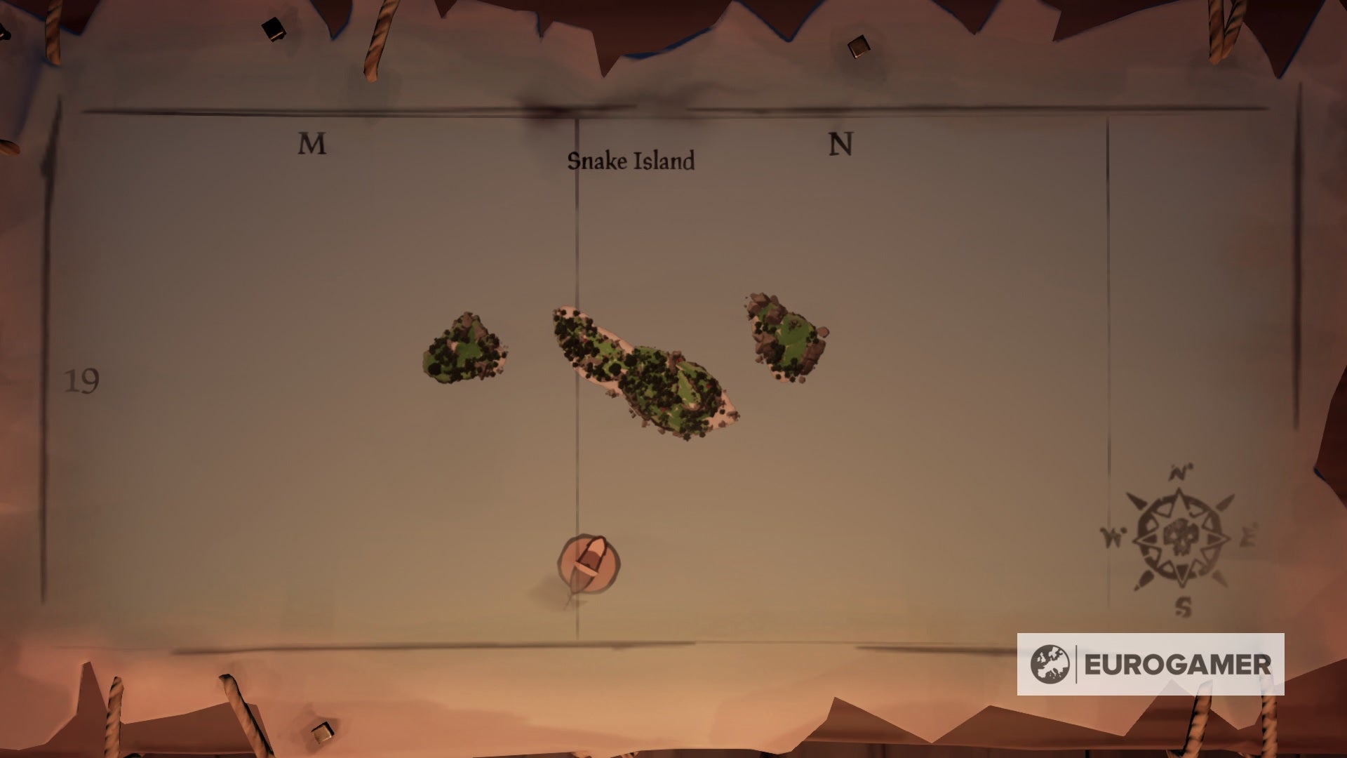 Sea of Thieves - Mapa: Coordenadas de las islas, nombres, formas y cómo ...