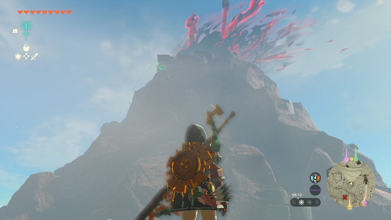 Zelda: Tears of the Kingdom: Todesberg erreichen, Vulkan betreten und ...