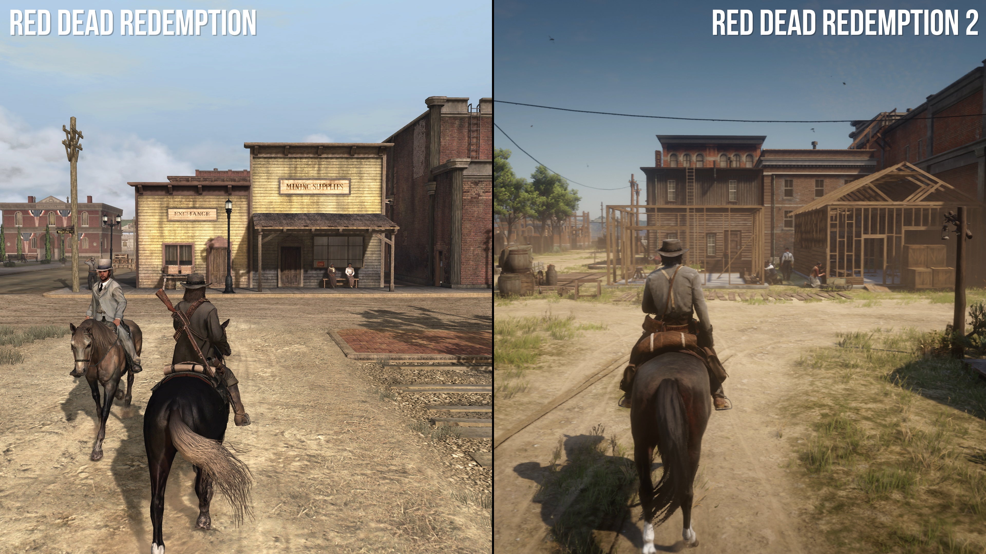 Blackwater and beyond: Red Dead Redemption 1/2 directly compared ...