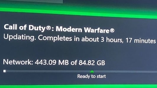 "84GB" trends on Twitter as Call of Duty: Modern Warfare update is lot ...