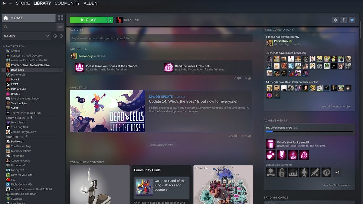 Steam's new library is out of beta | Rock Paper Shotgun