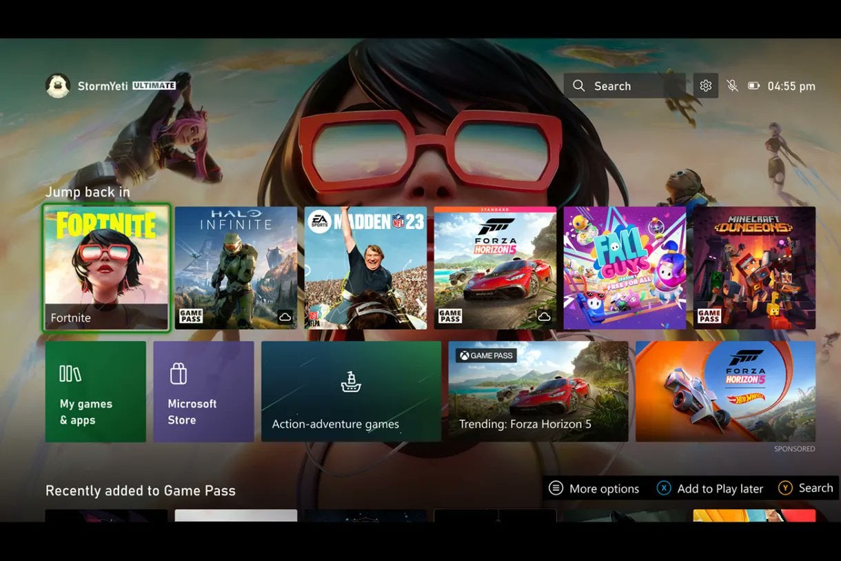 Consolas Xbox terão novo menu principal em 2023 | Eurogamer.pt