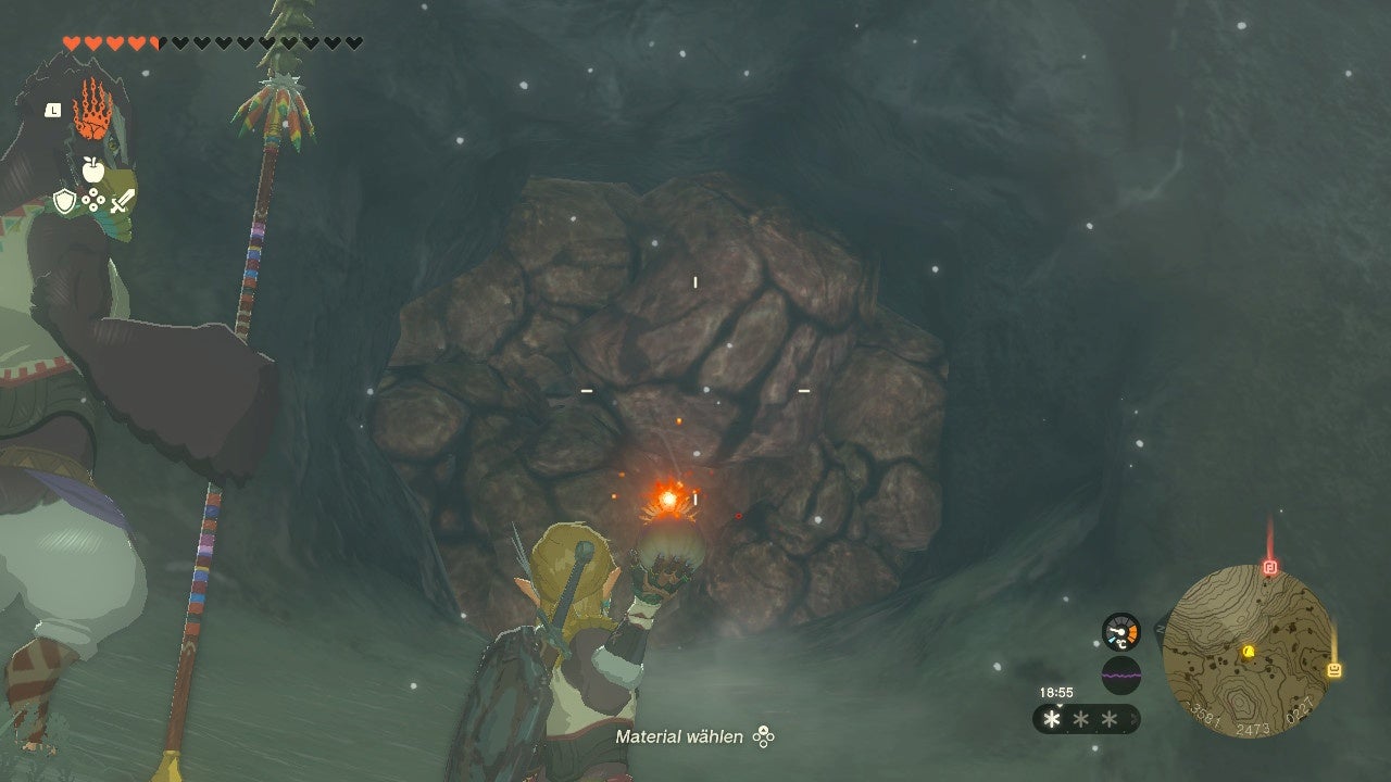 Zelda: Tears of the Kingdom: Die verschüttete Höhle für Masuli öffnen ...