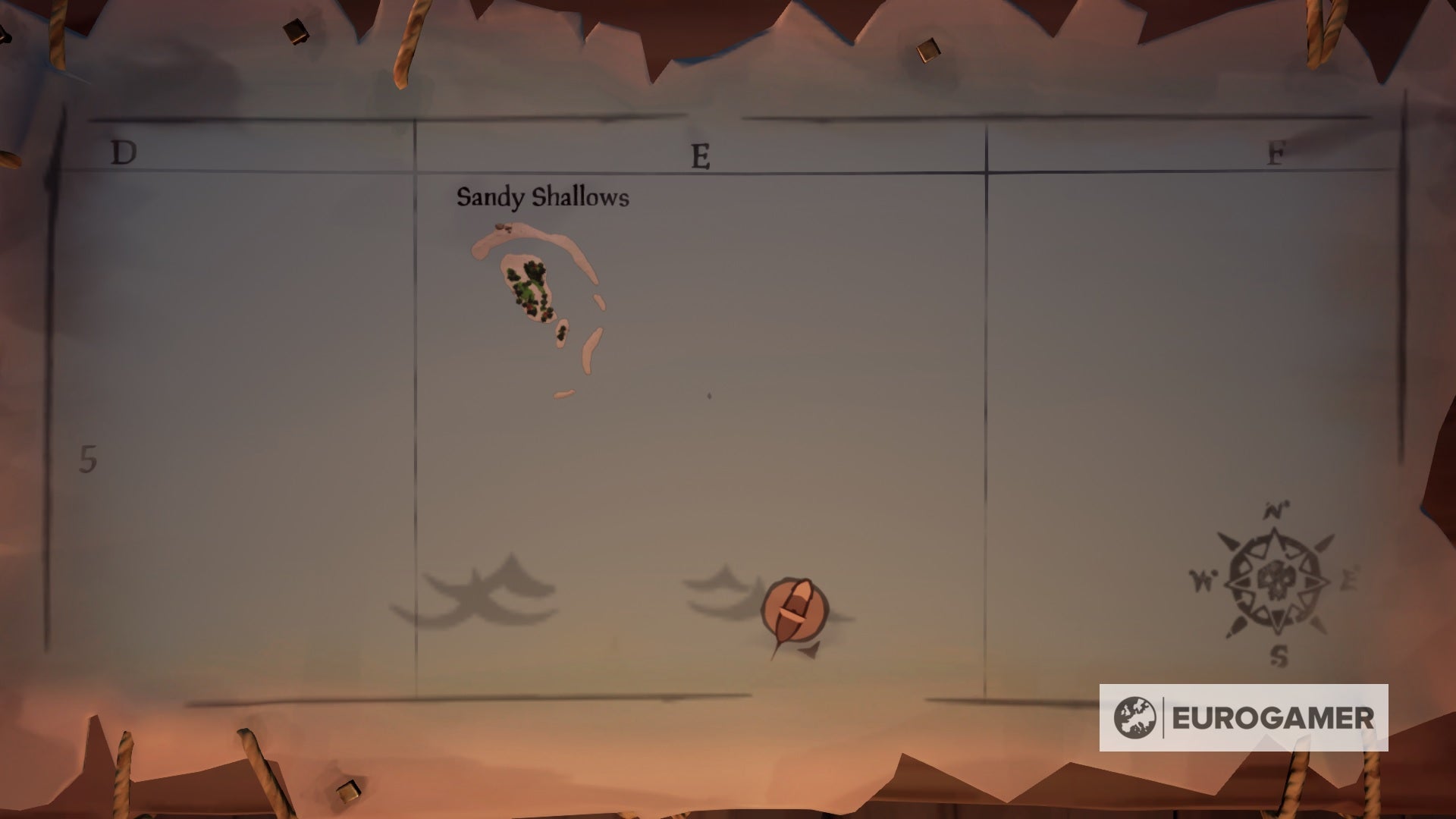 Sea of Thieves - Mapa: Coordenadas de las islas, nombres, formas y cómo ...