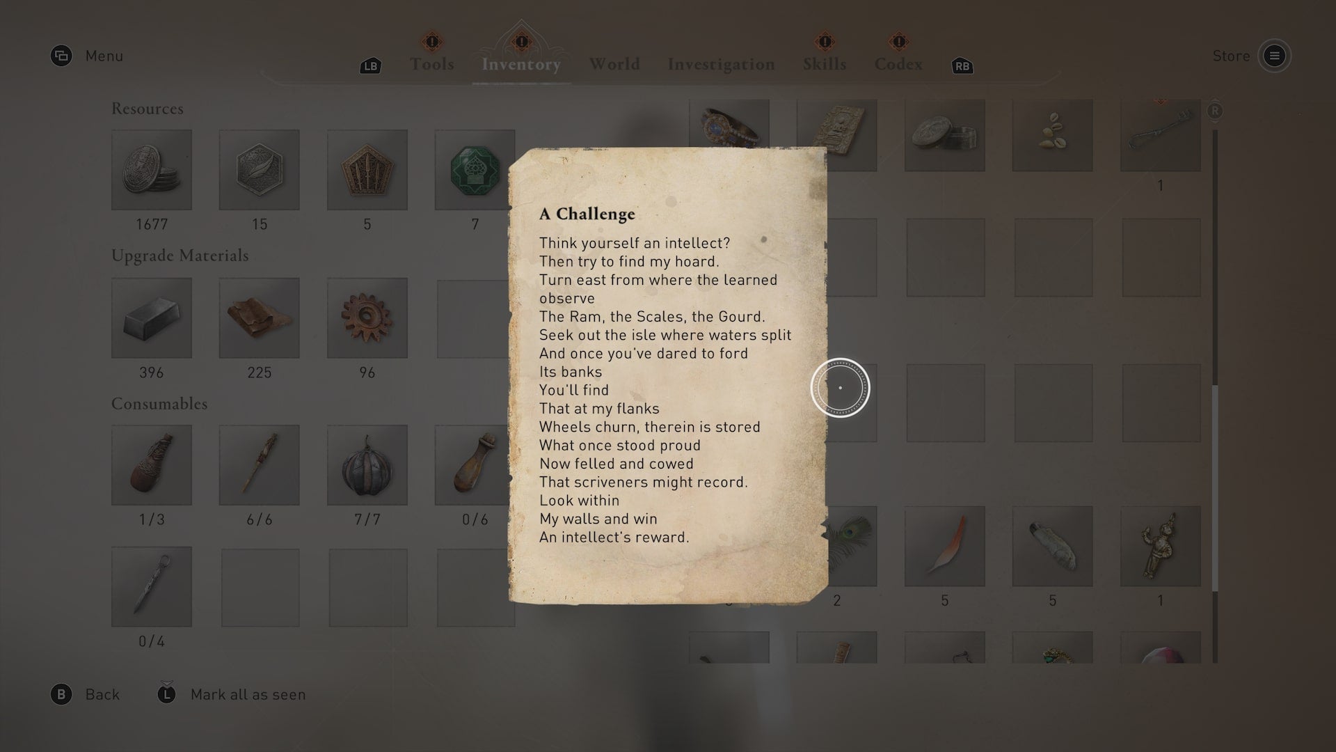 Assassin’s Creed Mirage "A Challenge" enigma solution | VG247