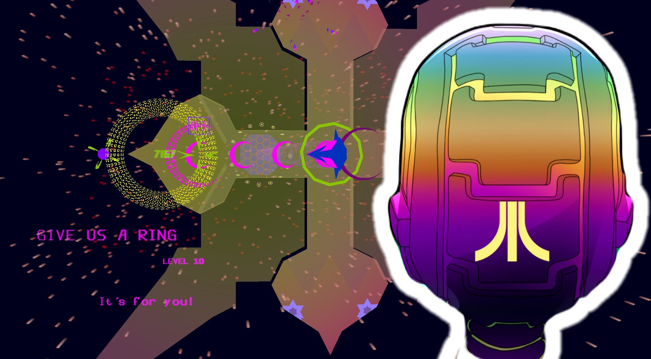 Test zu Akka Arrh: Jeff Minter lässt mich einen 40 Jahre alten ...