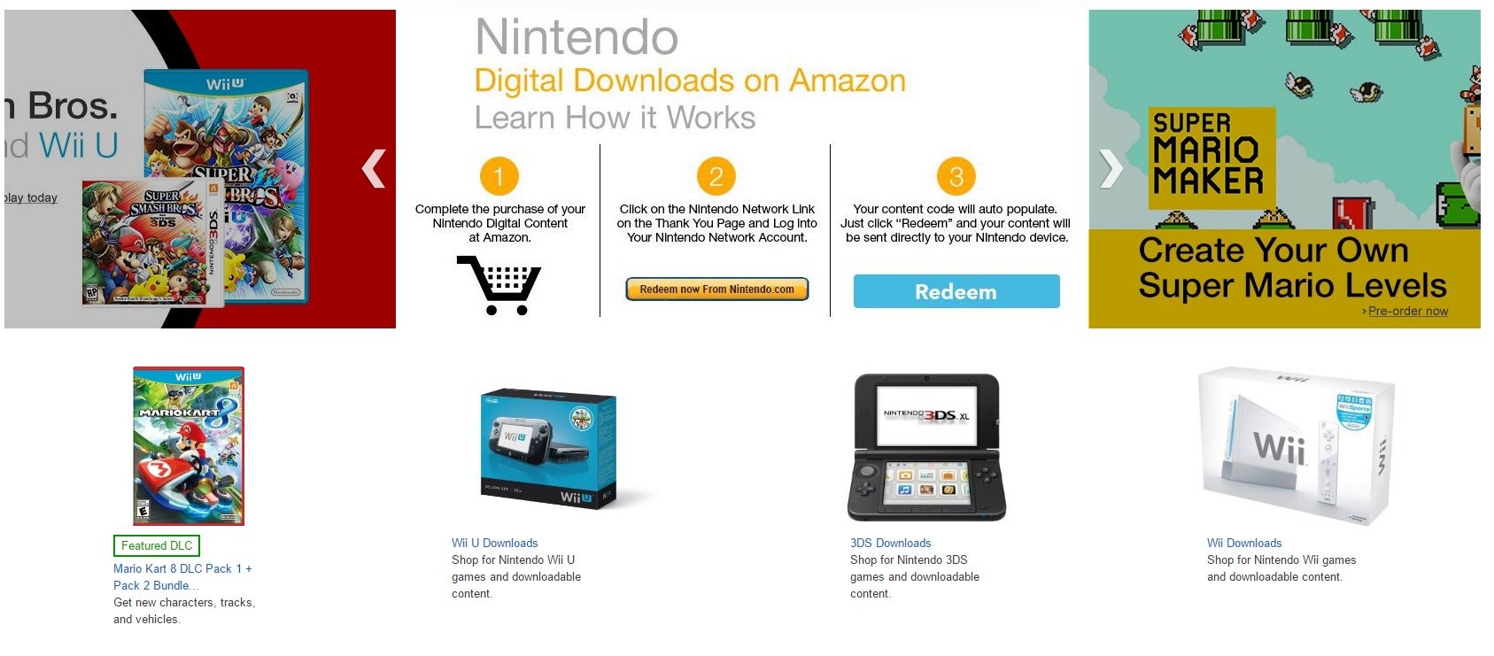 Amazon Adds Nintendo Digital Store | VG247