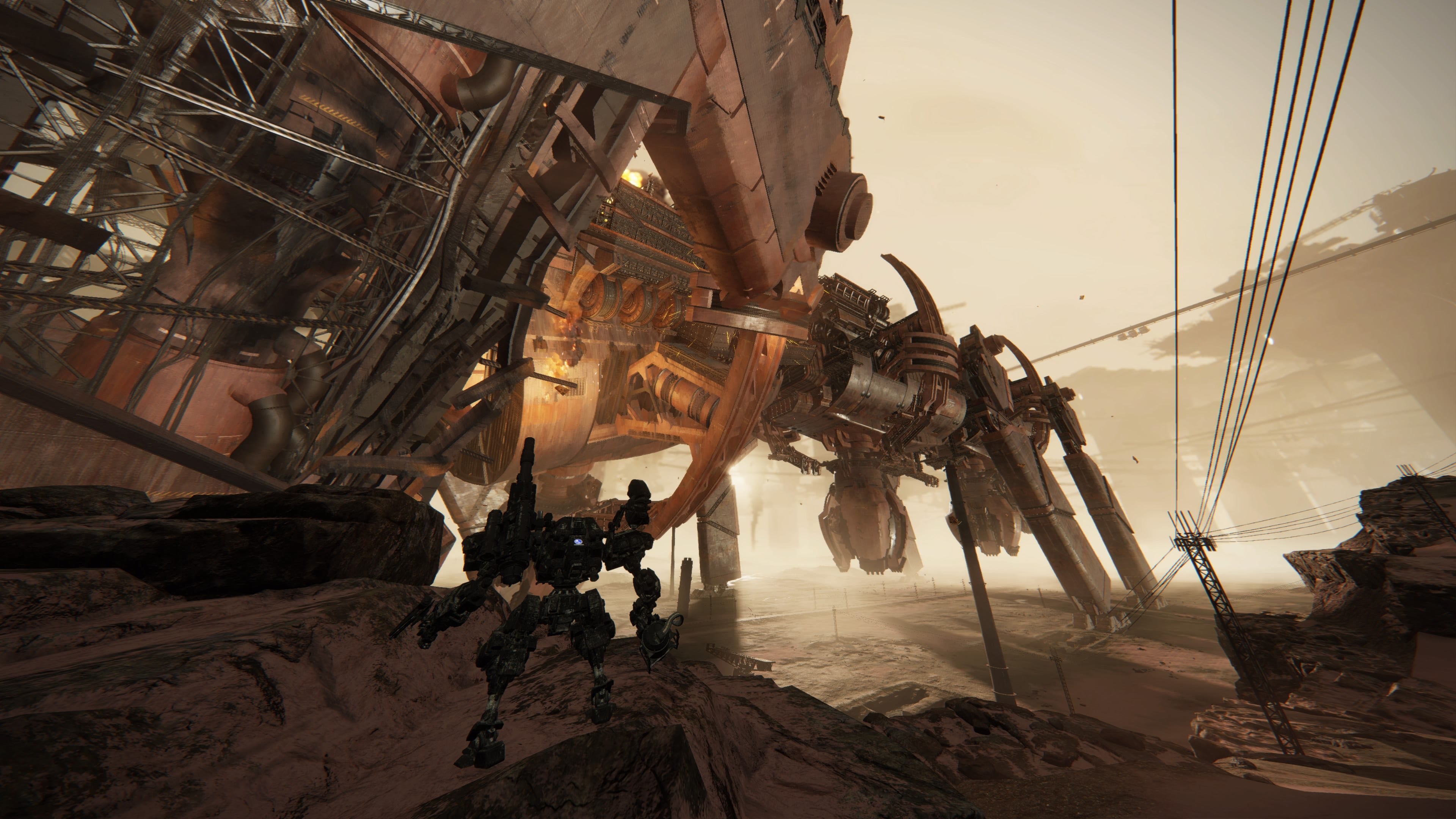 Armored Core 6 - boss: EB-0309 Strider | Eurogamer.pl