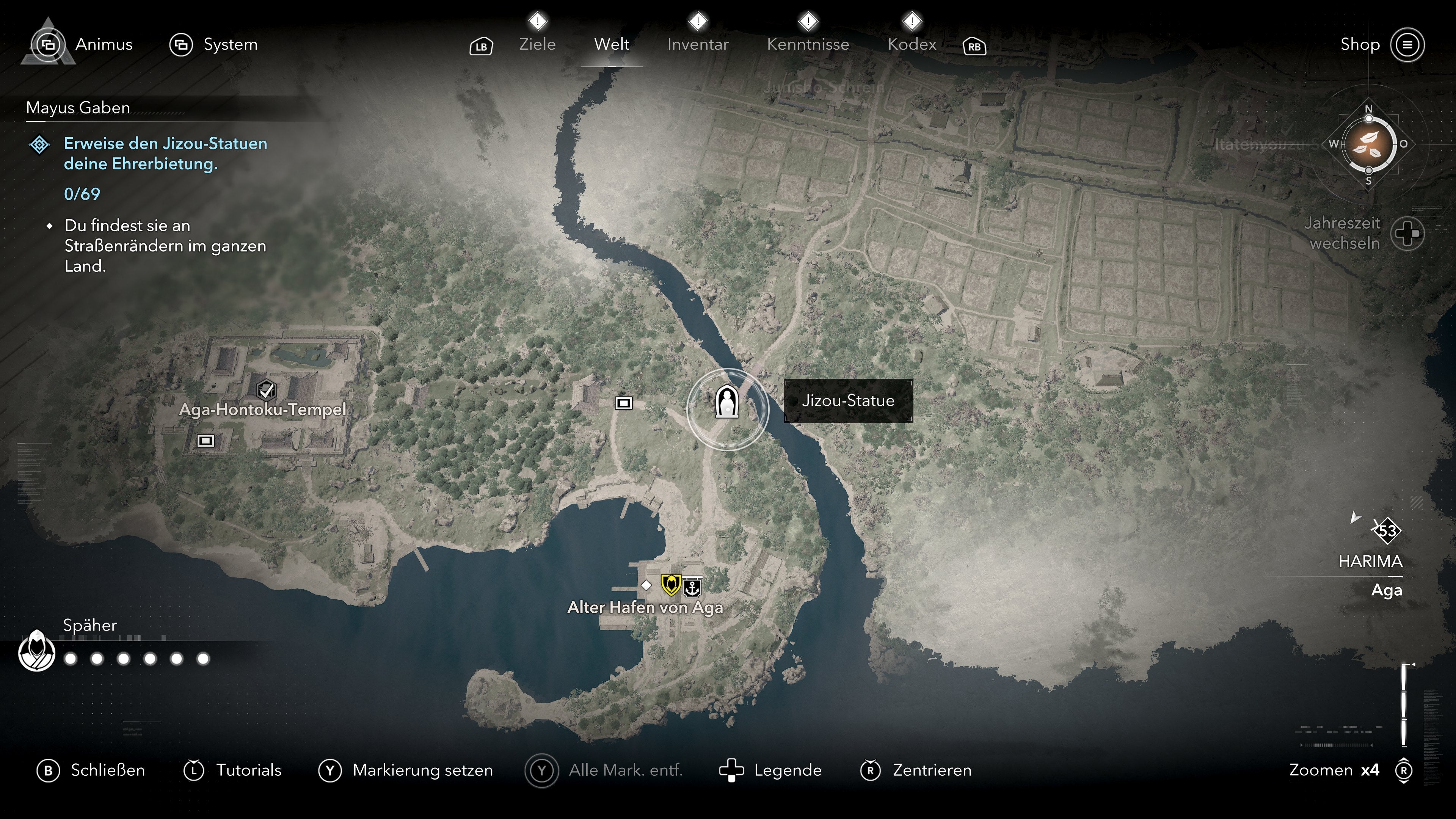 Assassin's Creed: Shadows - Alle 69 Jizou-Statuen (Mayus Gaben ...