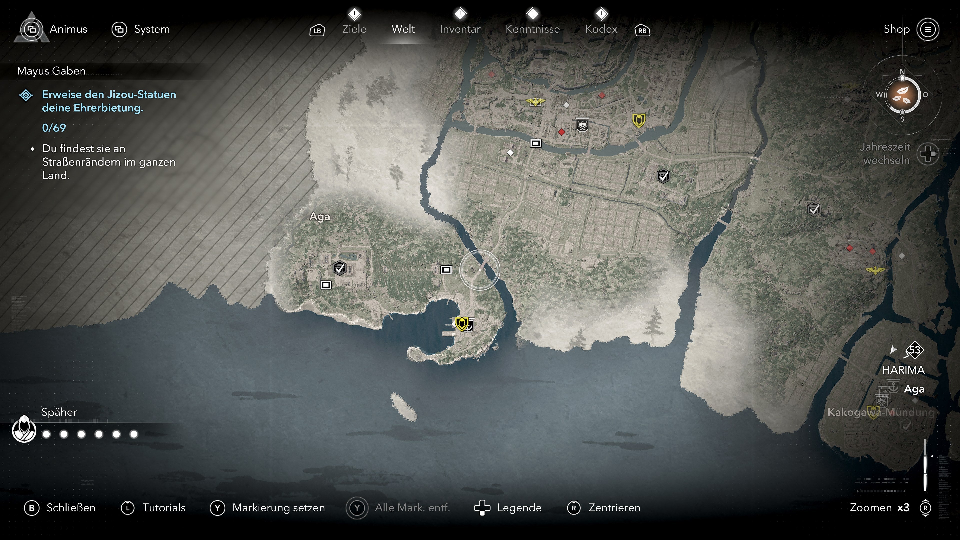 Assassin's Creed: Shadows - Alle 69 Jizou-Statuen (Mayus Gaben ...