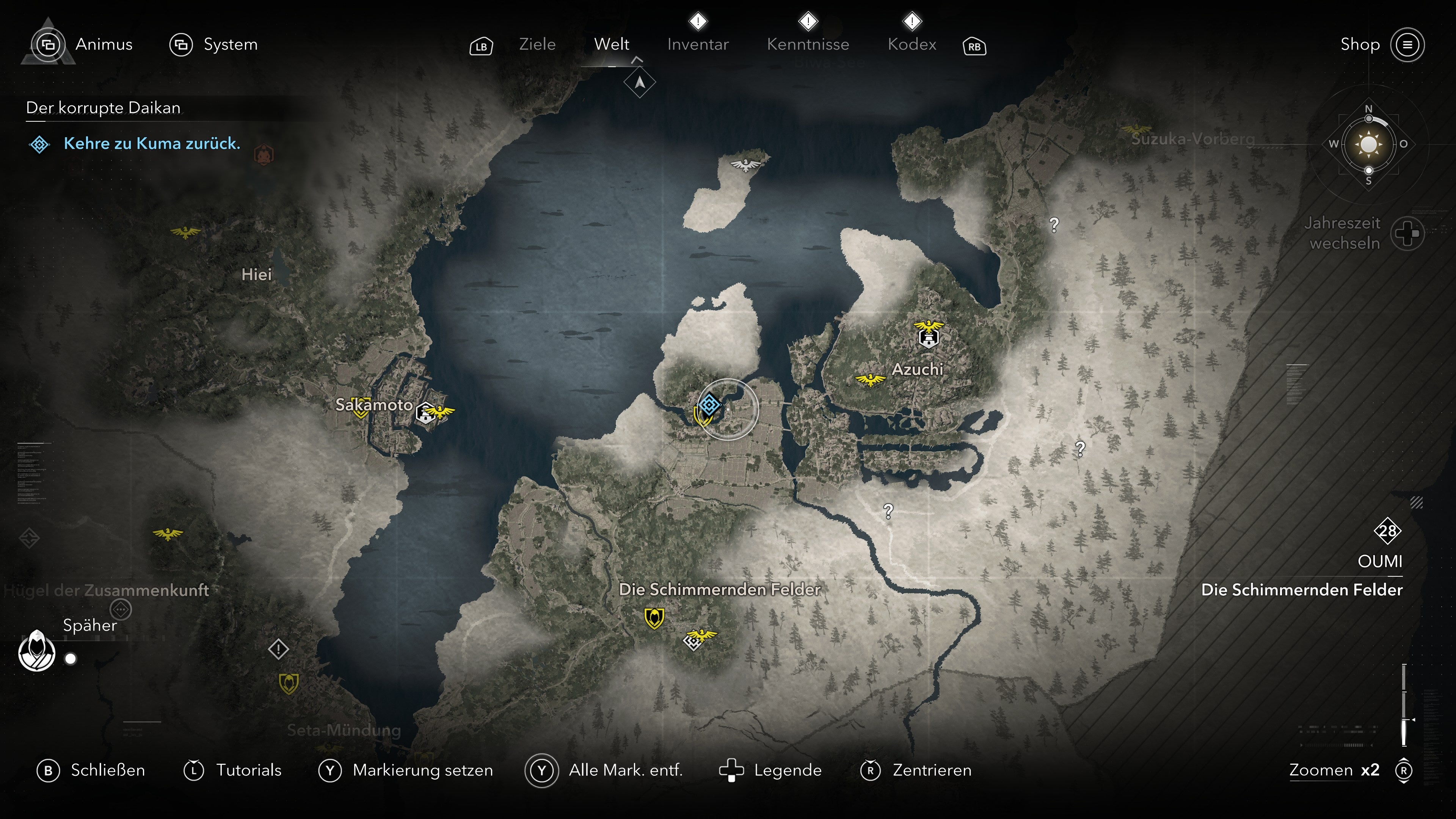 Assassin's Creed: Shadows - Der korrupte Daikan (Tipps für alle Daikan und Karten) | Eurogamer.de