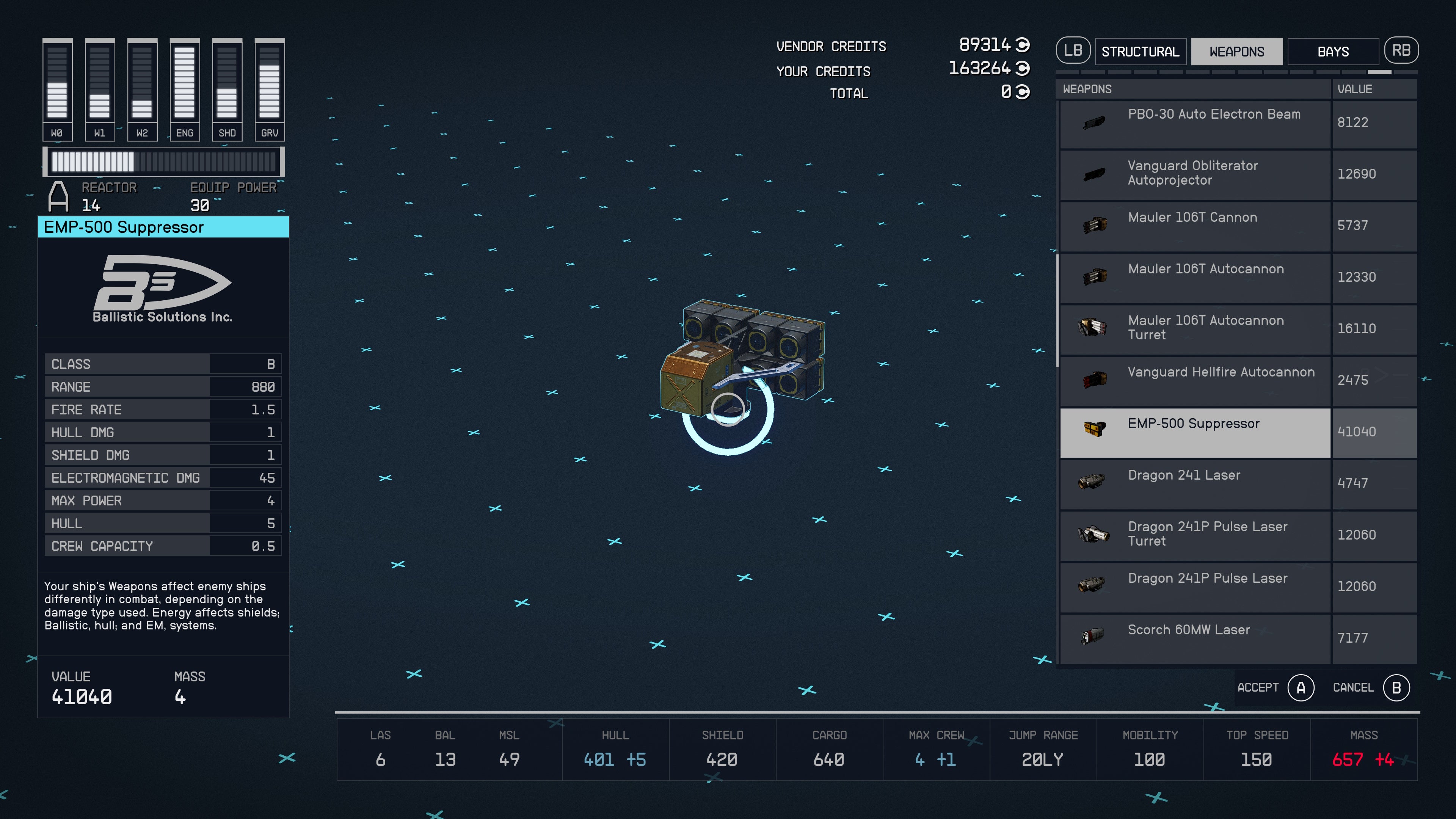 Best ship weapons in Starfield | Eurogamer.net