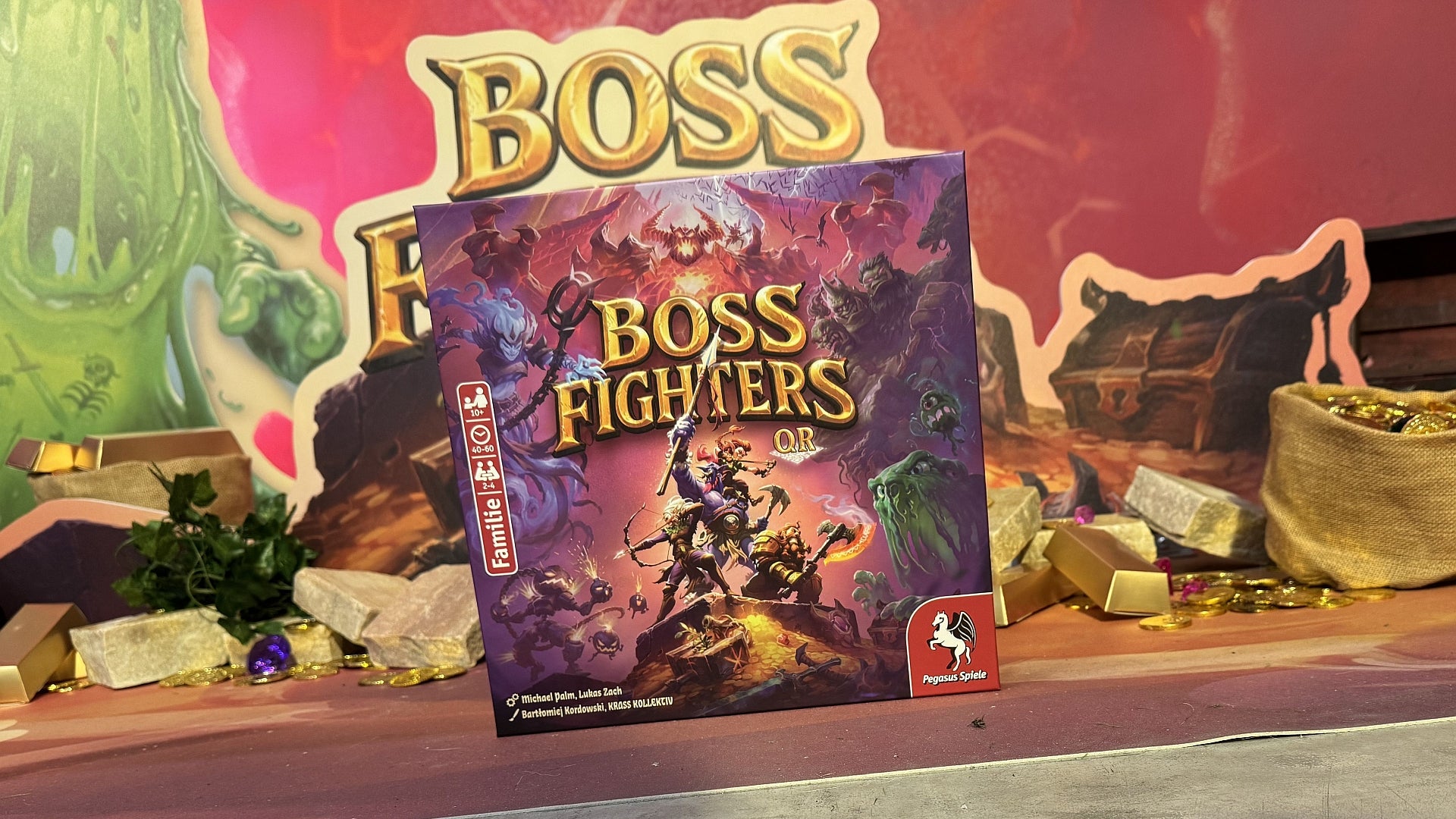 Boss Fighters QR im Test: Die perfekte Mischung aus Brettspiel und ...