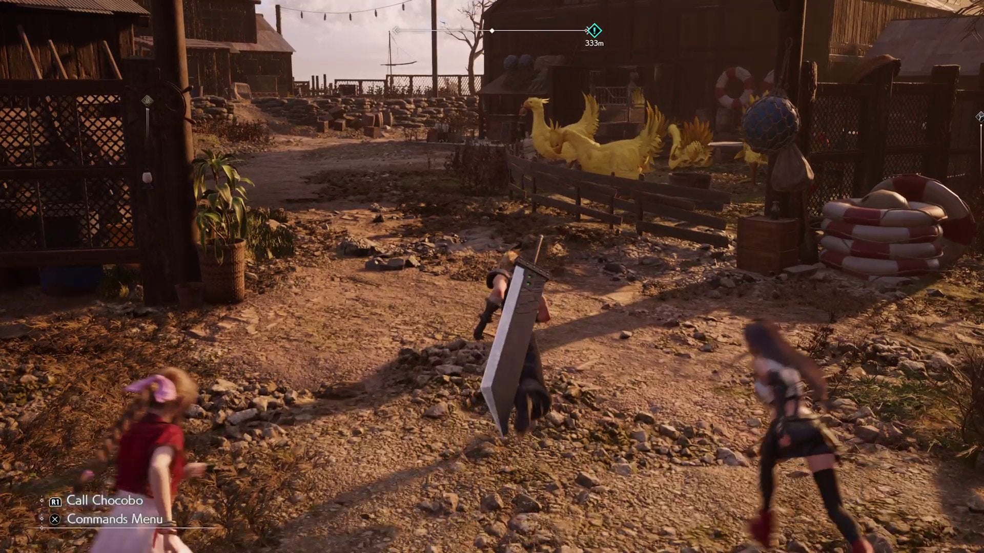 Final Fantasy 7 Rebirth: Ich war gerade auf einem Chocobo vor den Toren ...