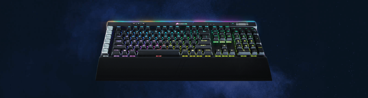 Corsair K95 Platinum Review: The Flagship Learns From Corsair's Solid ...