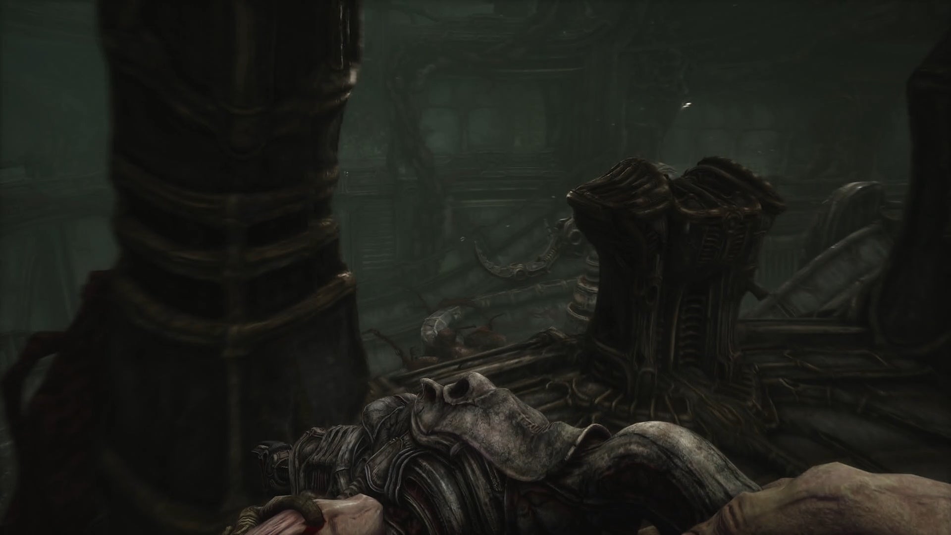 Scorn yellow light puzzle solutions in Act 3 | Eurogamer.net