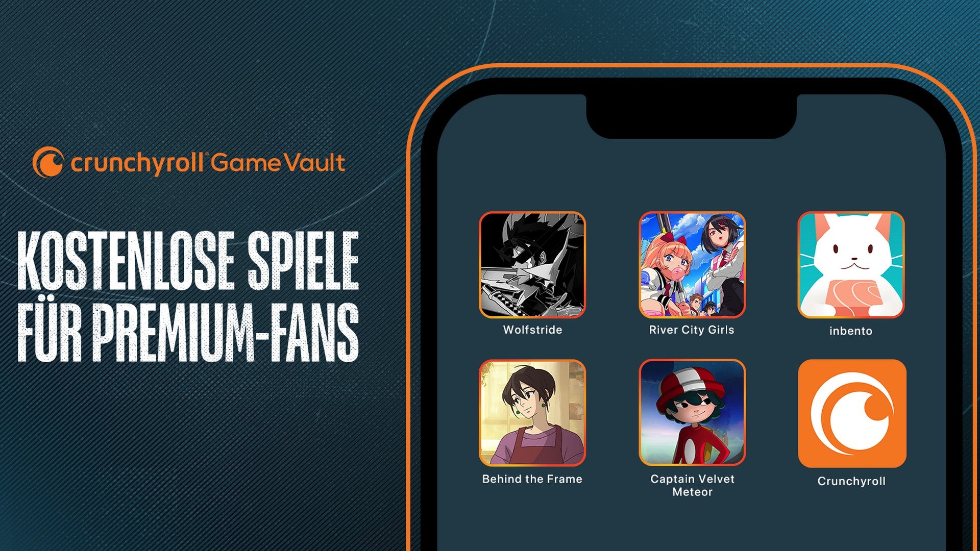 In der Game Vault von Crunchyroll erwarten euch nun Premium-Handyspiele ...