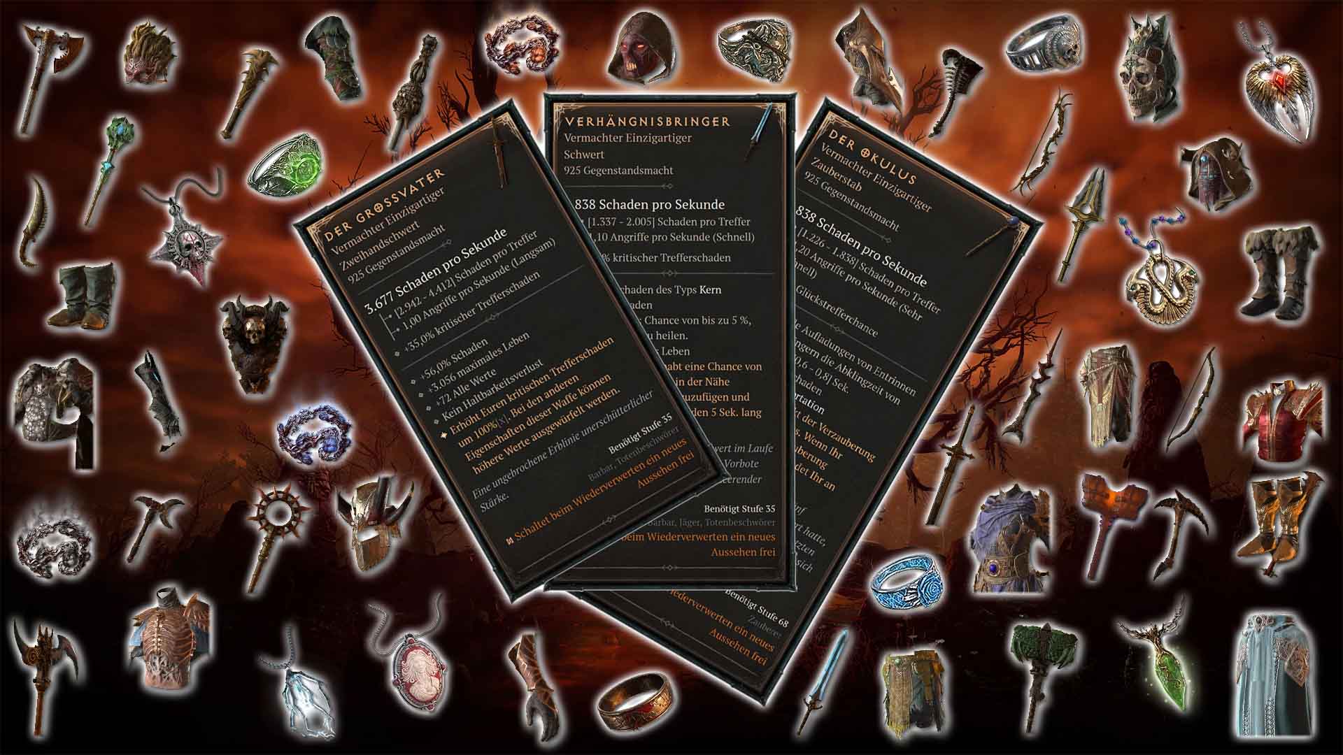 Diablo 4: Alle Unique Items & Uber Uniques in Season 4 | Eurogamer.de