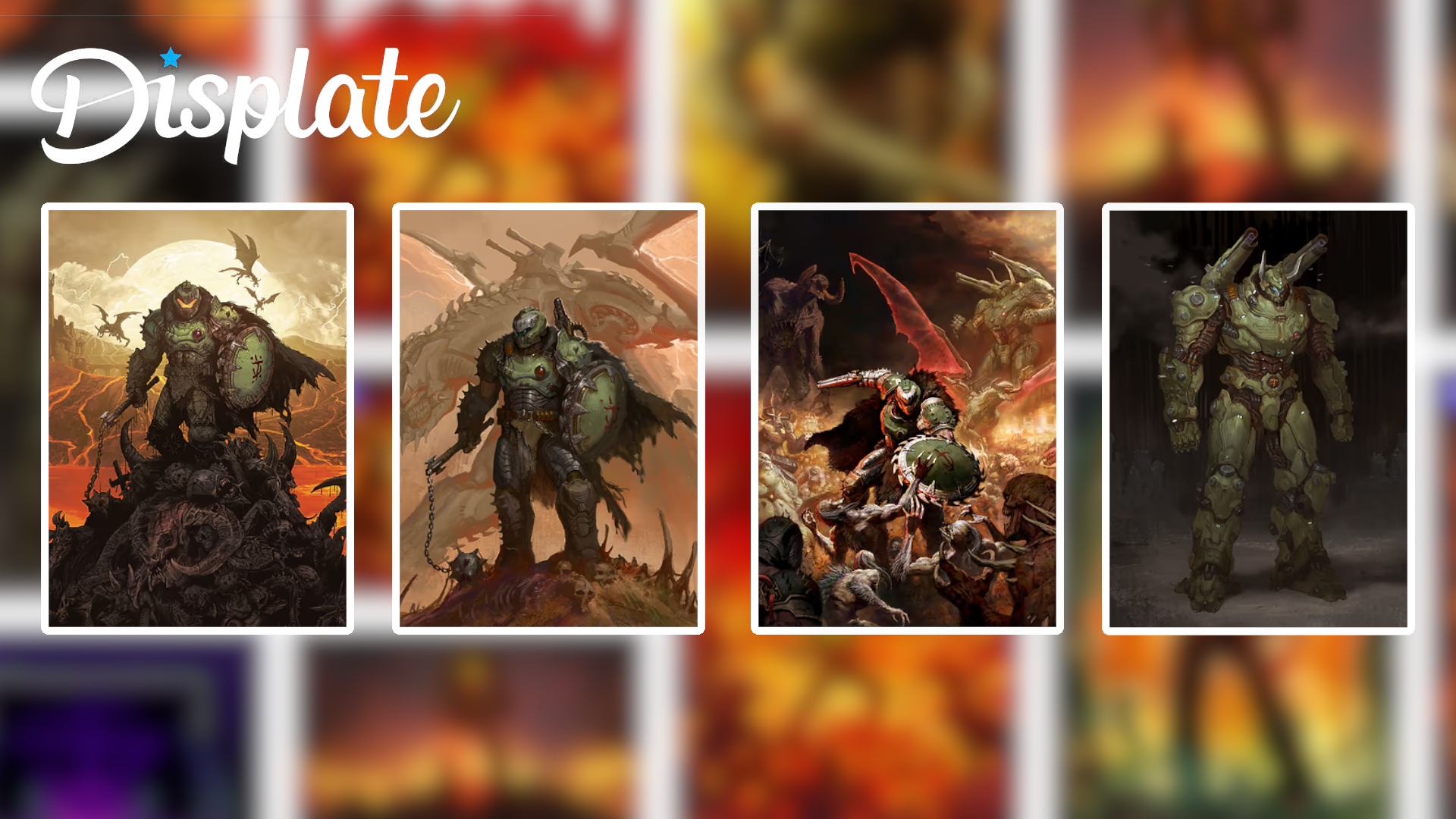 Displate feiert Doom: The Dark Ages mit bis zu 30 % Rabatt auf Poster ...