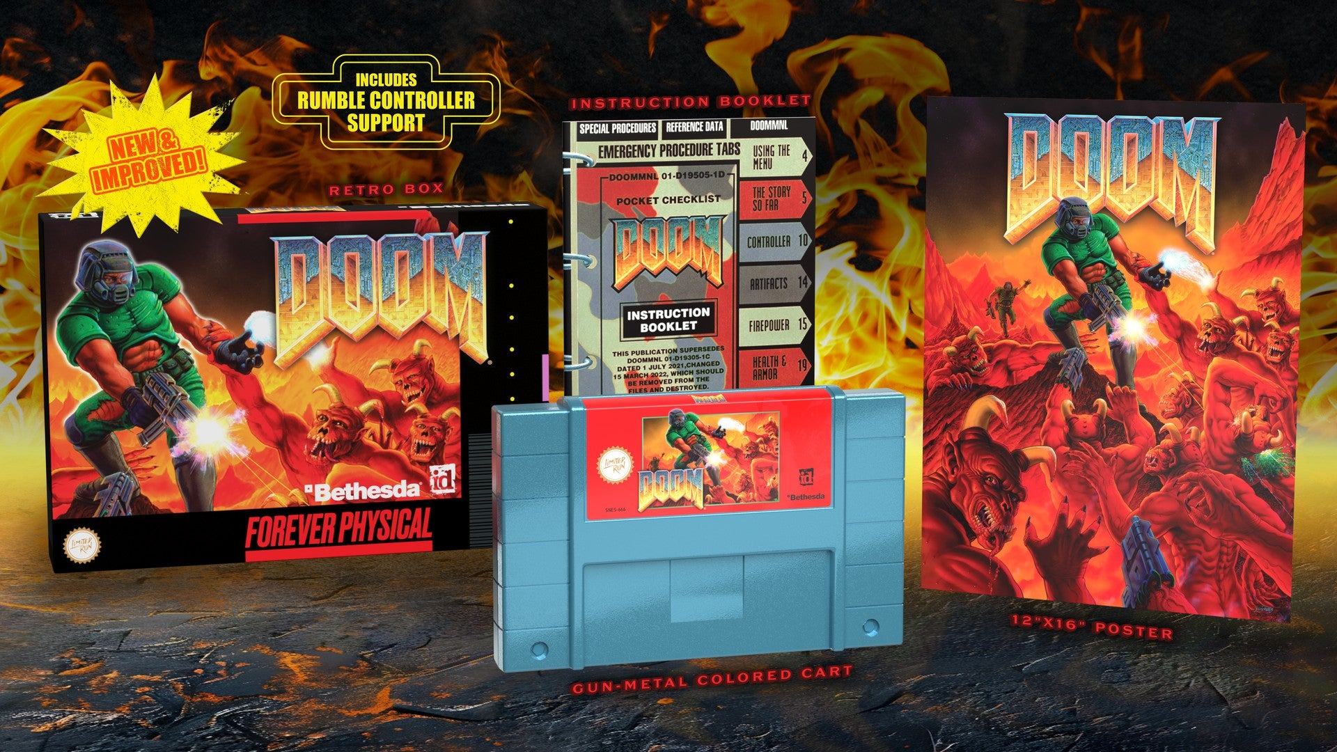 Kein Witz: Doom von 1993 kriegt ihr bald neu auf einer SNES-Cartridge ...