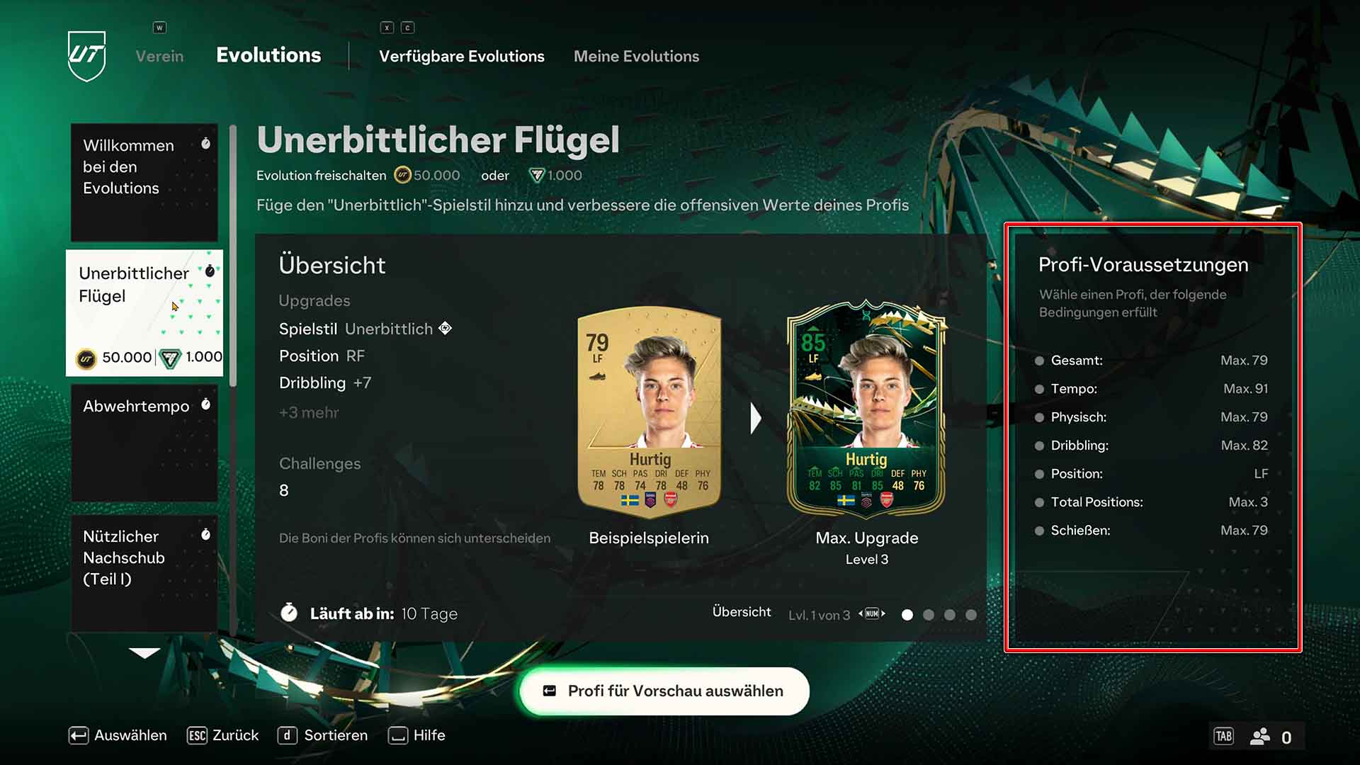 EA FC 24: Evolution erklärt – So funktionieren die Spieler-Upgrades in ...